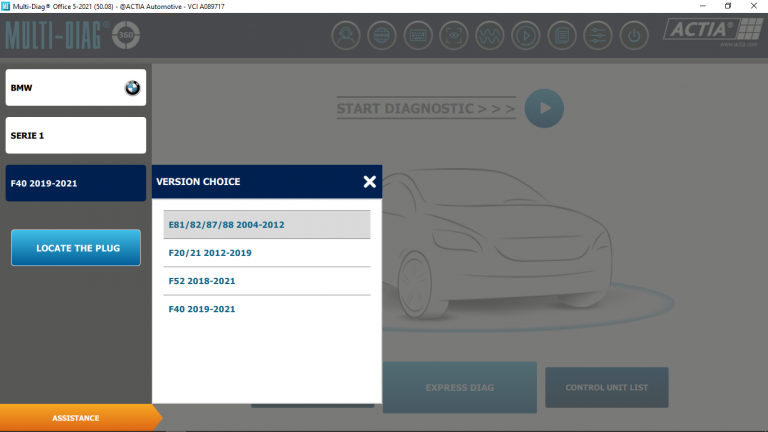 Actia Multi-Diag 3 Multi Brand j2534 Diagnostic Software 5.2021 Release ...