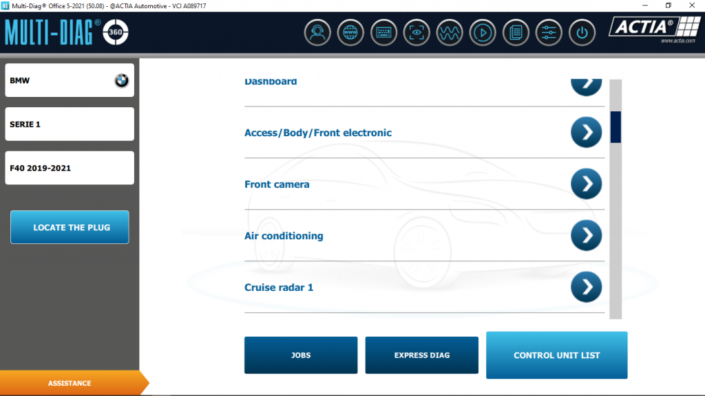 Actia Multi-Diag 3 Multi Brand j2534 Diagnostic Software 5.2021 Release ...