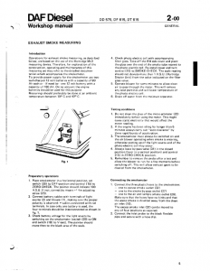 DAF DD575/DF615/DT615 Diesel Engine Workshop Manual - OBDTotal
