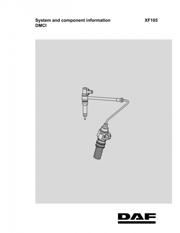 DAF XF105 System and Component Information (DMCI) Manual | OBDTotal
