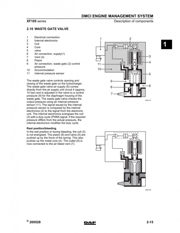 DAF XF105 System and Component Information (DMCI) Manual - OBDTotal