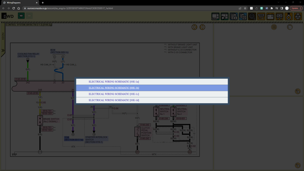 Mazda CX-3 (DK) Electronic Service Information (MESI) - OBDTotal