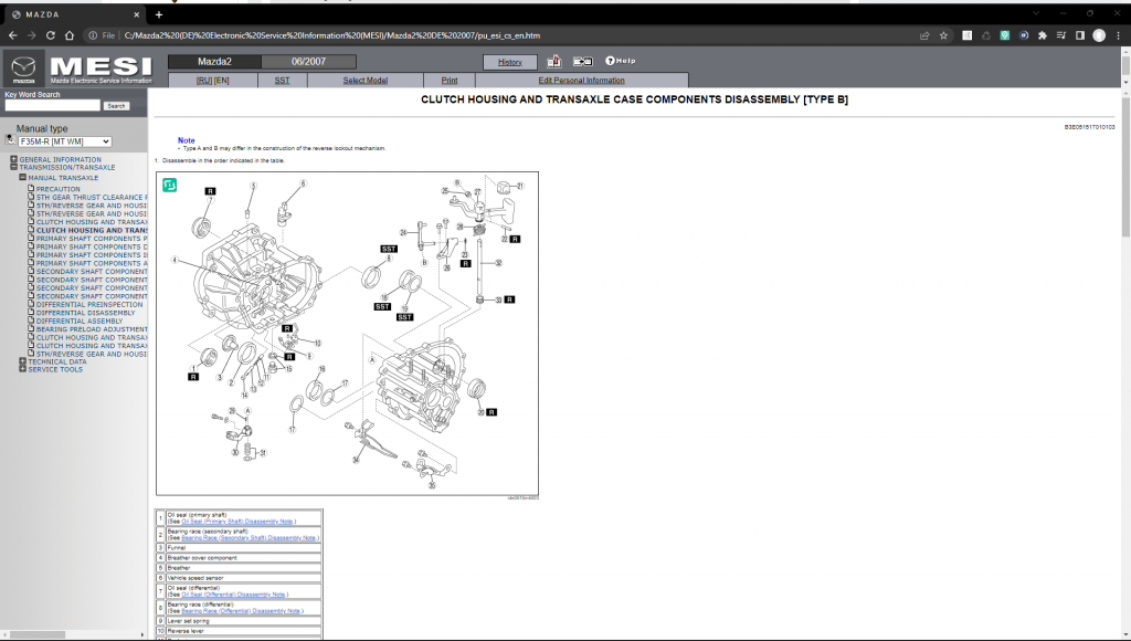 Mazda2 (DE) Electronic Service Information (MESI) - OBDTotal