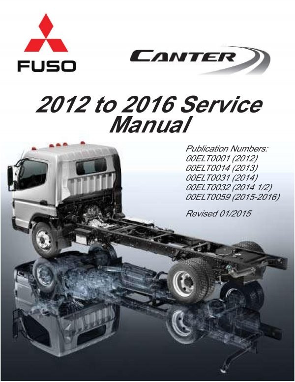 Fuso Canter 7C18 2012-2016 OEM Service Repair Manual & Wiring Diagram - OBDTotal