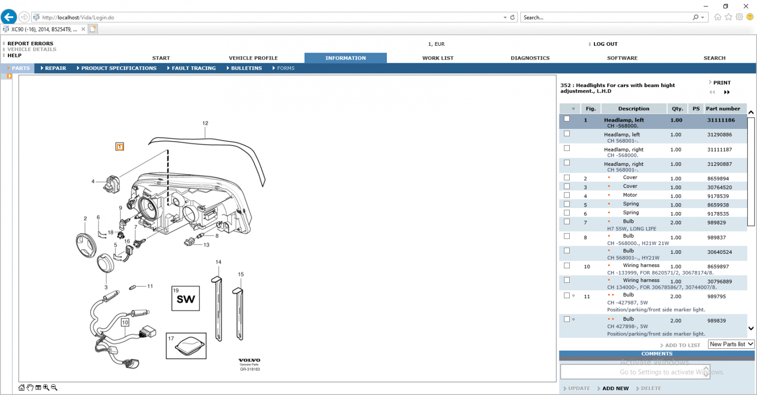 Volvo VIDA All-In-One Software With Volvo EWD Electrical Wiring (Remote ...