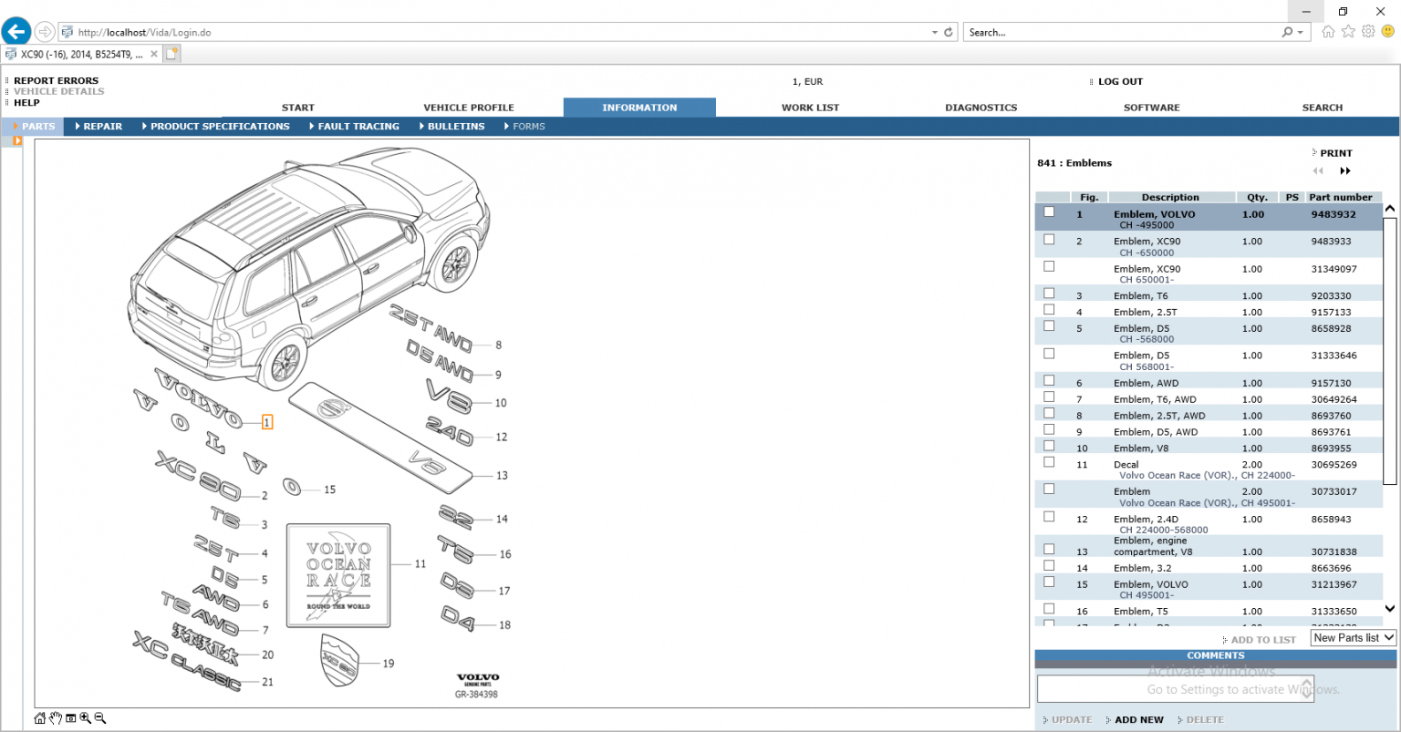 Volvo VIDA All-In-One Software With Volvo EWD Electrical Wiring (Remote ...
