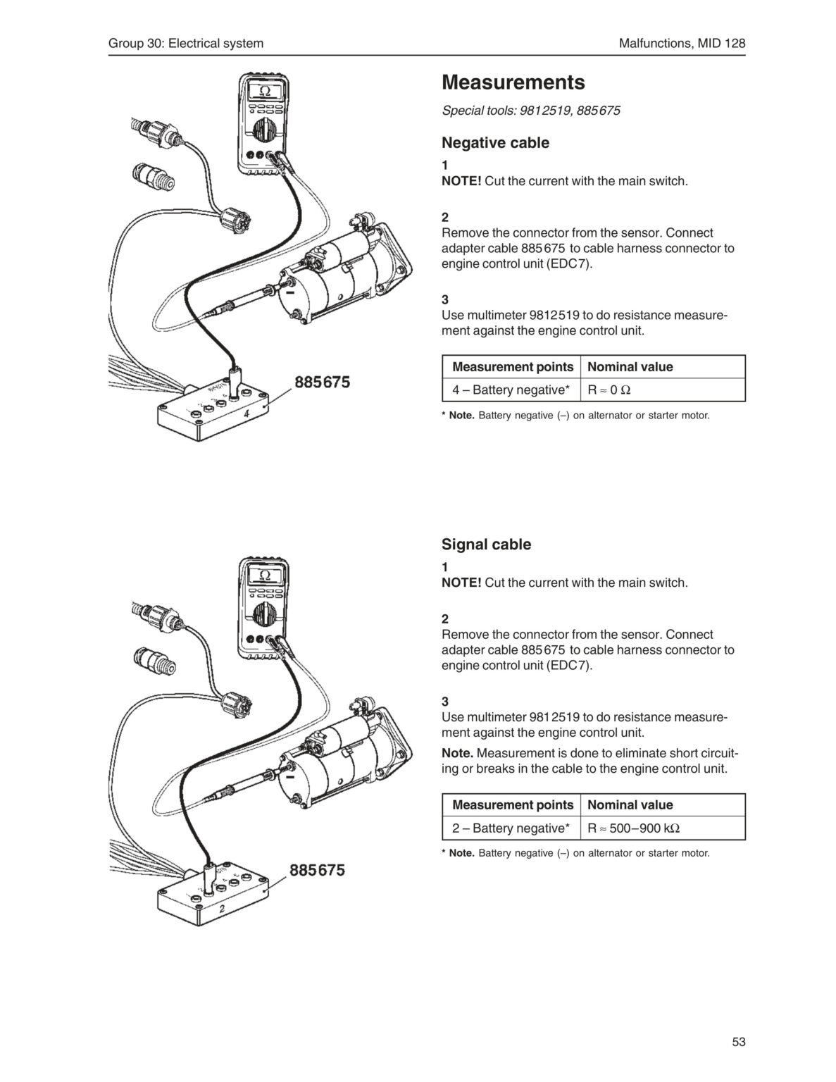 Volvo Penta Marine & Industrial Engine Group 30 Electrical system (IPS ...