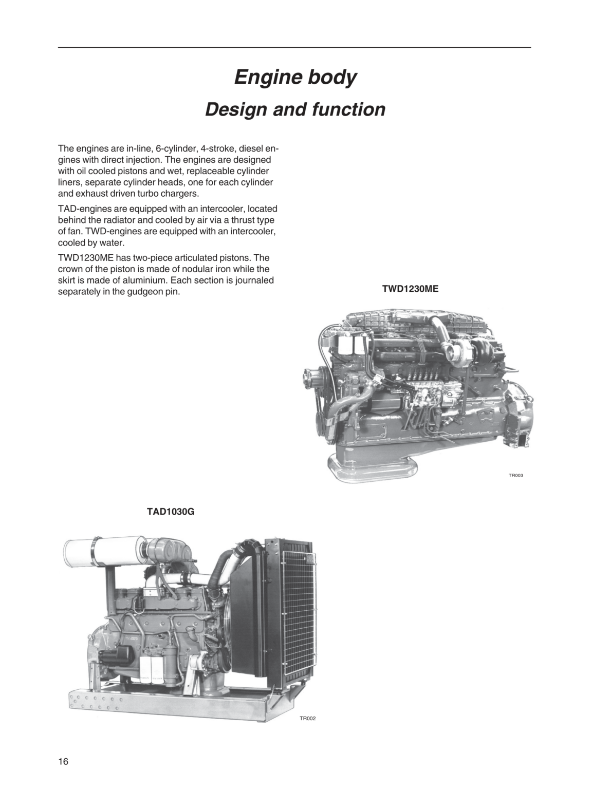 Volvo Penta G-20/26 (TD1030ME/VE/G/GE/P/V/VE, TWD1031VE/GE, TAD1032GE ...