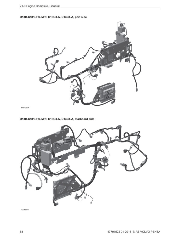 Volvo Penta Marine Engines (D13 Group 20-26) Workshop Manual | OBDTotal