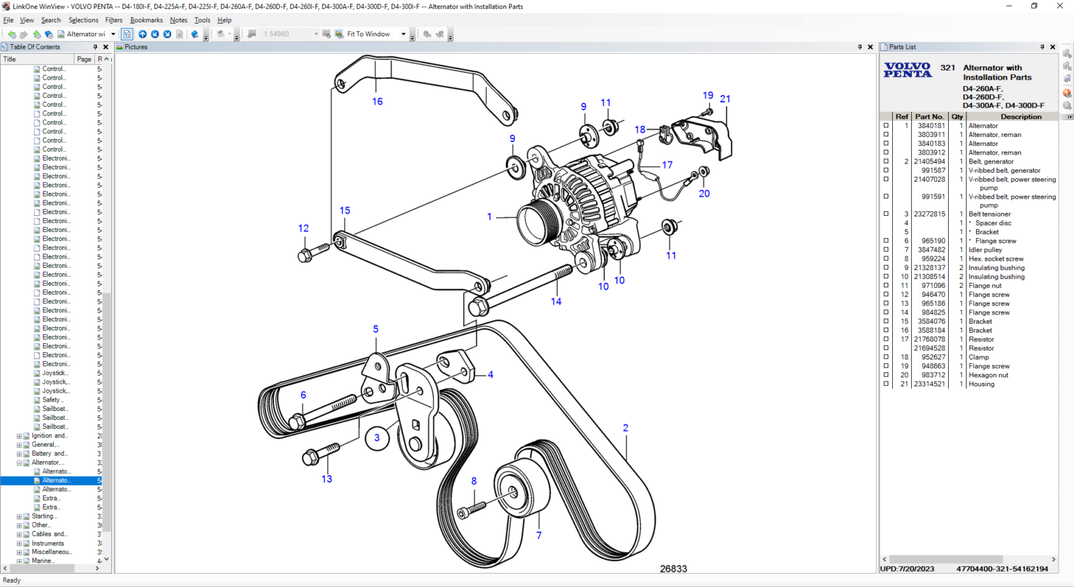 Volvo Penta Generators, Marine, and Industrial Engines OEM Electronic ...