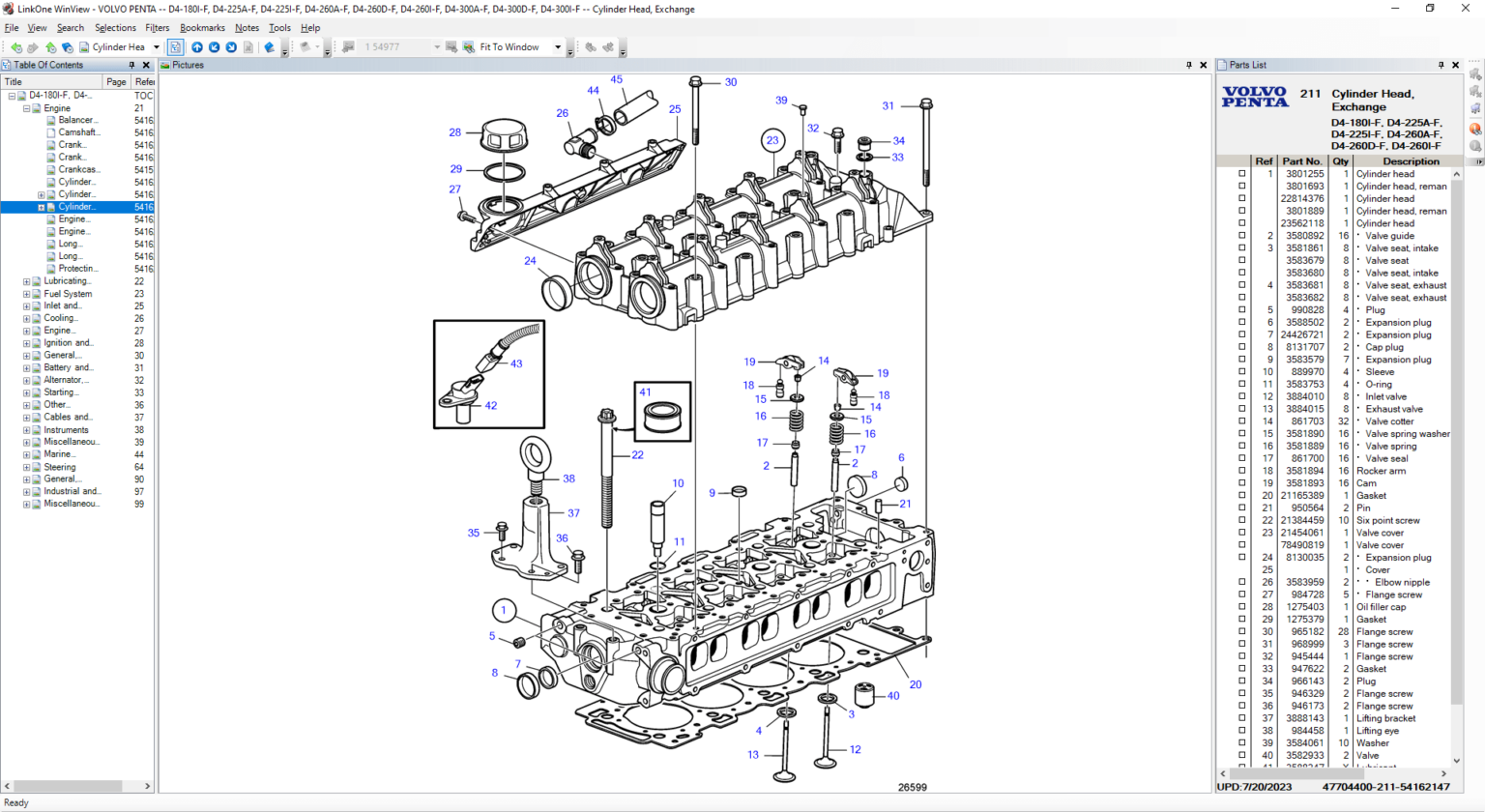 Volvo Penta Generators, Marine, and Industrial Engines OEM Electronic ...